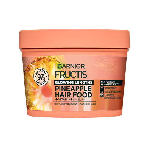 Fructis Hair Food » Hårkur med ananas der giver glans | Garnier